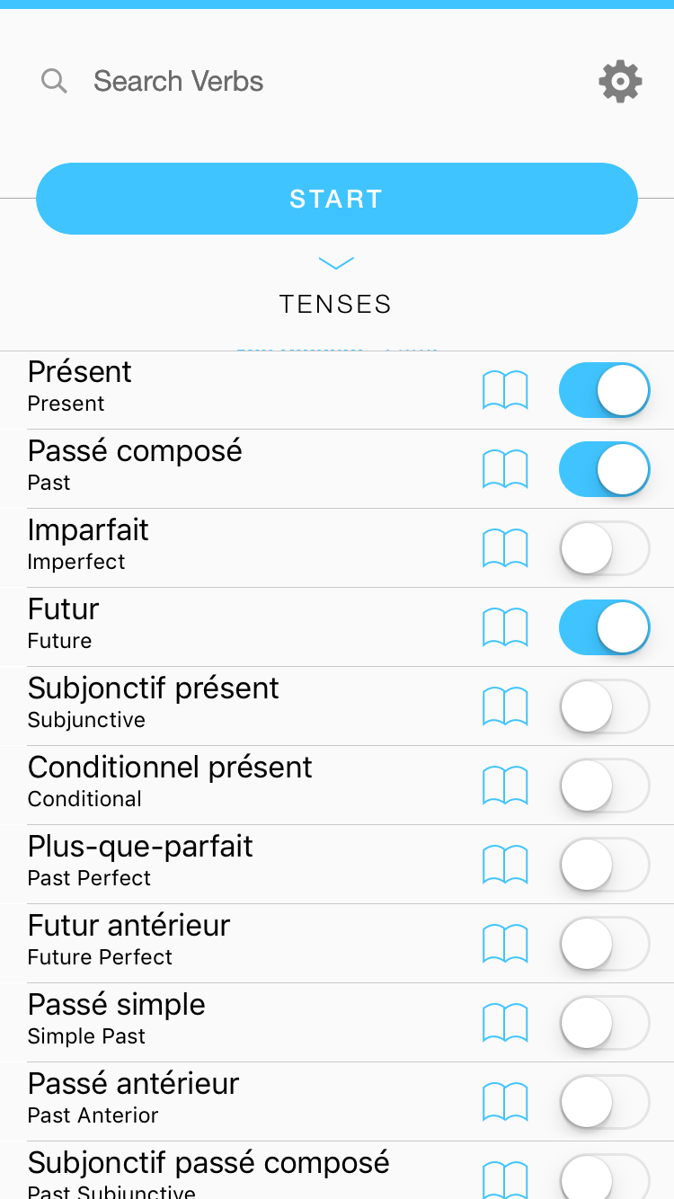 French Verb Conjugation App
